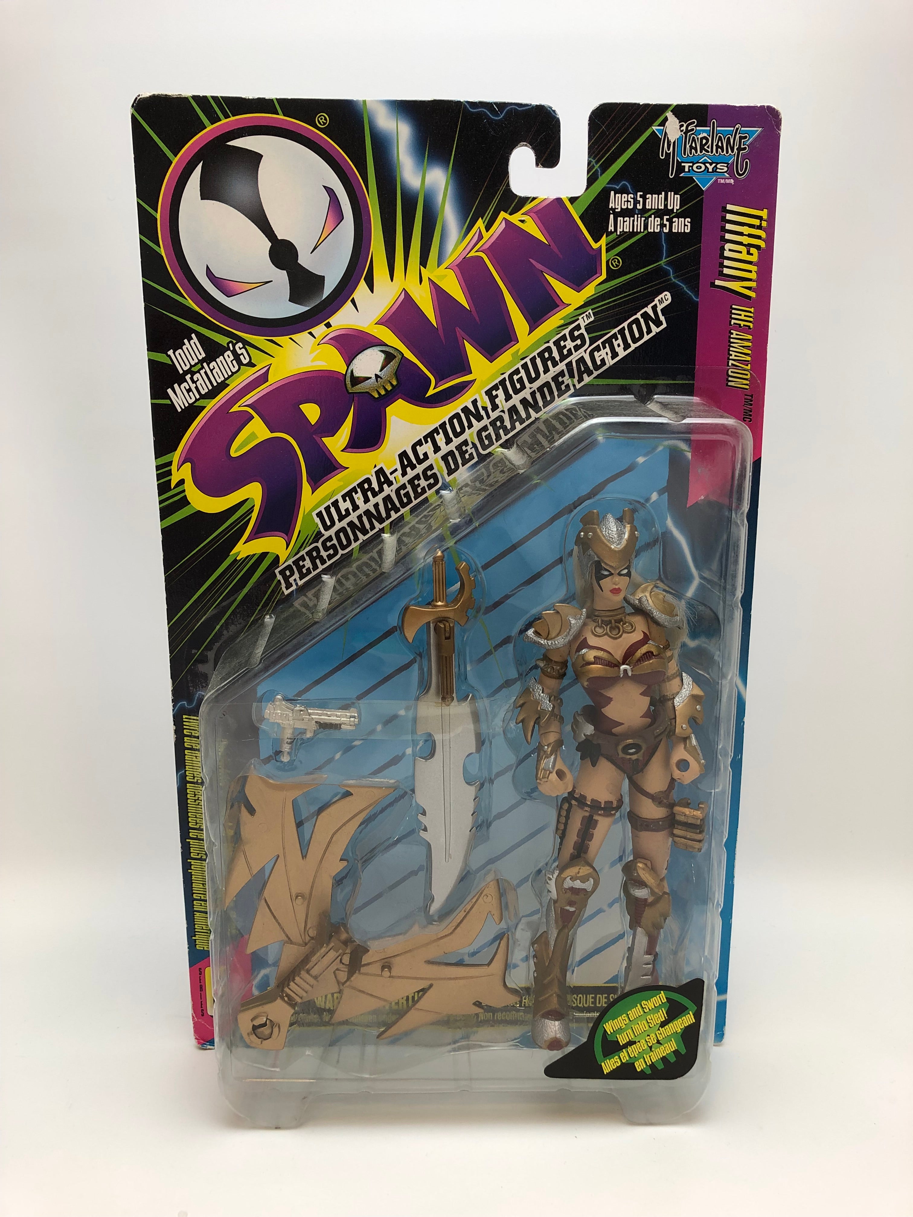 TIFFANY THE AMAZON - Spawn Series 6 - McFarlane Toys 1996 NRFB | Snap ...