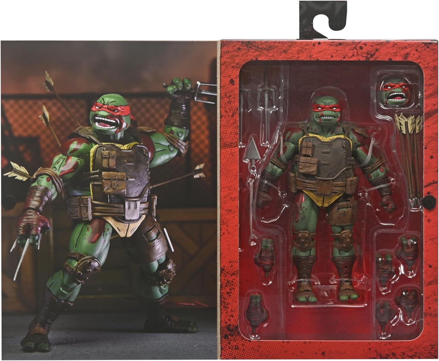 First to Fall Raphael TMNT The Last Ronin NECA Ultimates 7" Figure ...
