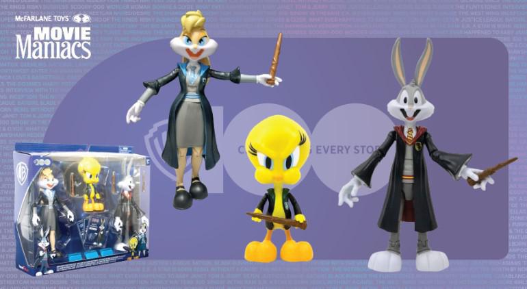 Warner Bros. Bugs Bunny Lola Bunny & Tweety in Robes 3 Pack | Snap ...