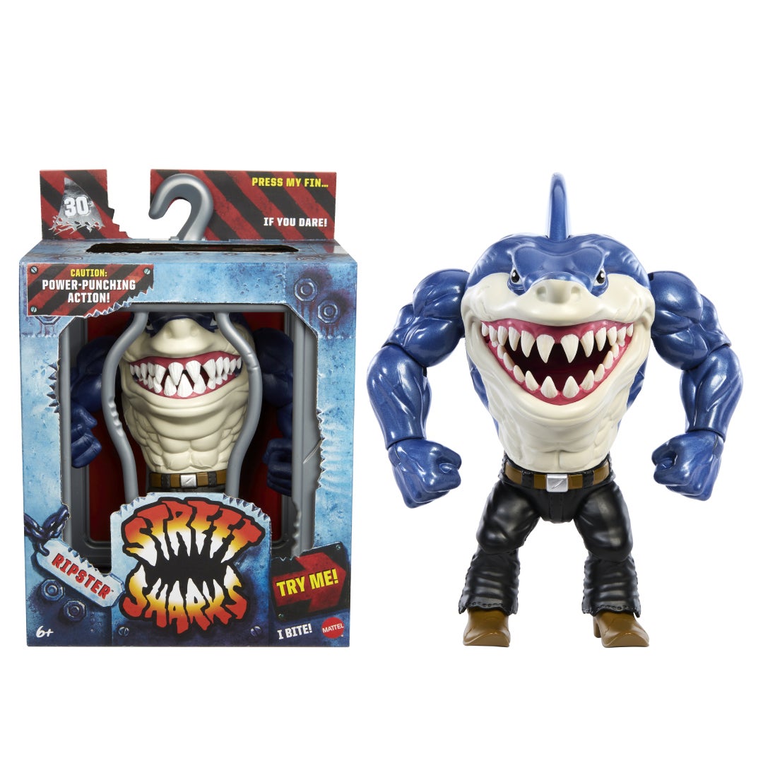 Ripster - Street Sharks 30th Anniversary Action Figure | Snap ...