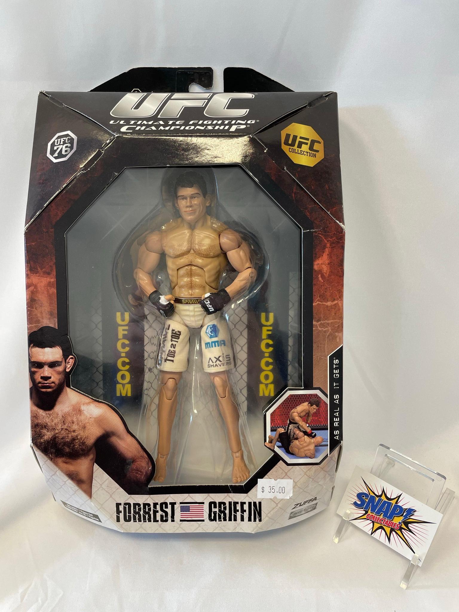 Forrest Griffin UFC Collection Series 1 2009 Jakks | Snap! Collectables ...